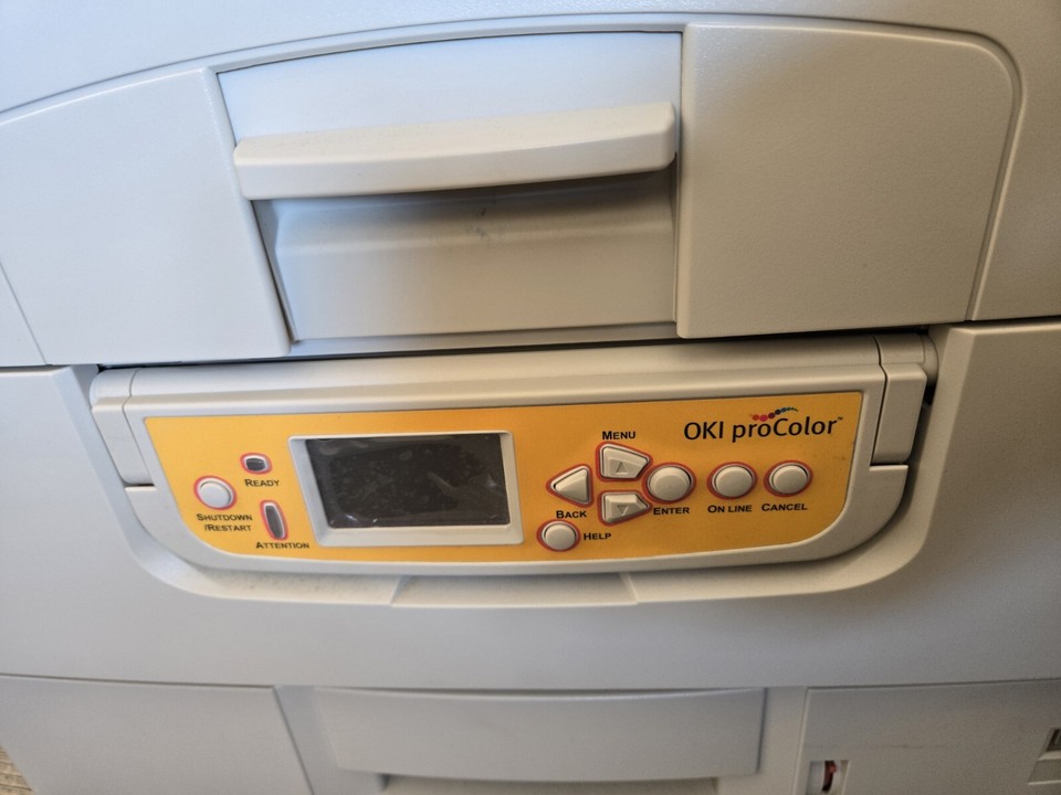 Oki Pro 920WT Textile Transfer Printer | eBay