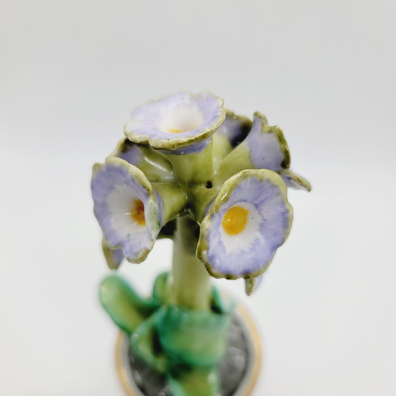 Chelsea House Porcelain Topiary Flowers English Botanical Figurine Has ...