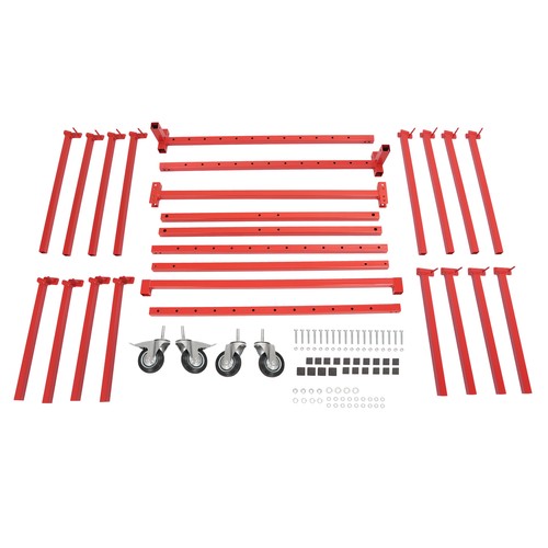 Auto Body Bumper Stand Double-Sided Holder Mobile Storage Rack Parts ...