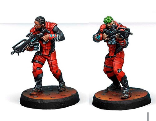 INFINITY Nuovo 2x Alguaciles Alguacil op. Icestorm Nomads Corvus Belli ...