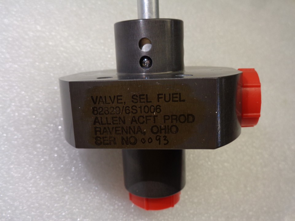 AIRCRAFT FUEL SELECTOR VALVE 6S1006 / 82829 BY ALLEN NEW | eBay