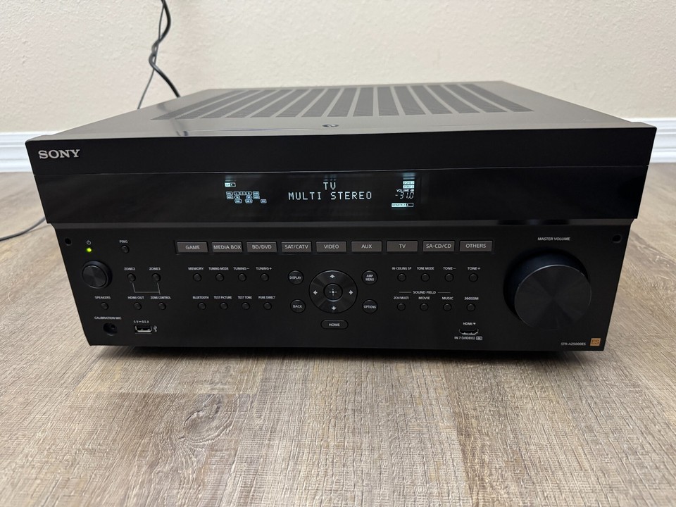 Sony ES STR-AZ5000ES 11.2-Channel Home Theater Receiver Dolby Atmos ...