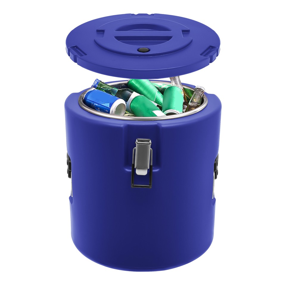 Blue 15L/13.62 QT Modern Insulated Bucket, Insulated Soup Container ...