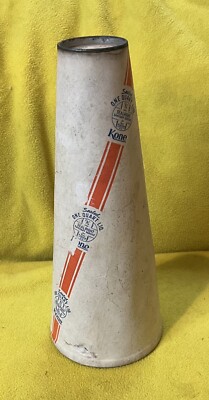 Vintage SEALRIGHT Milk Bottle Wax Paper Kone One Pint liquid 9.5” Tall ...