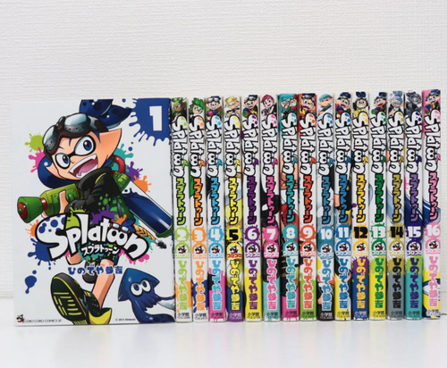Splatoon Vol.1-16 Comics Complete Set Japanese Language Manga Book ...
