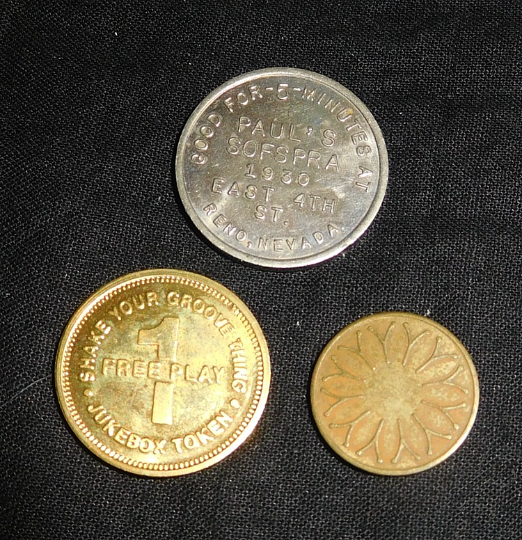 3 LOT GOOD FOR Paul Sofspra Reno car wash Rock fish Jute Box NP UK ...