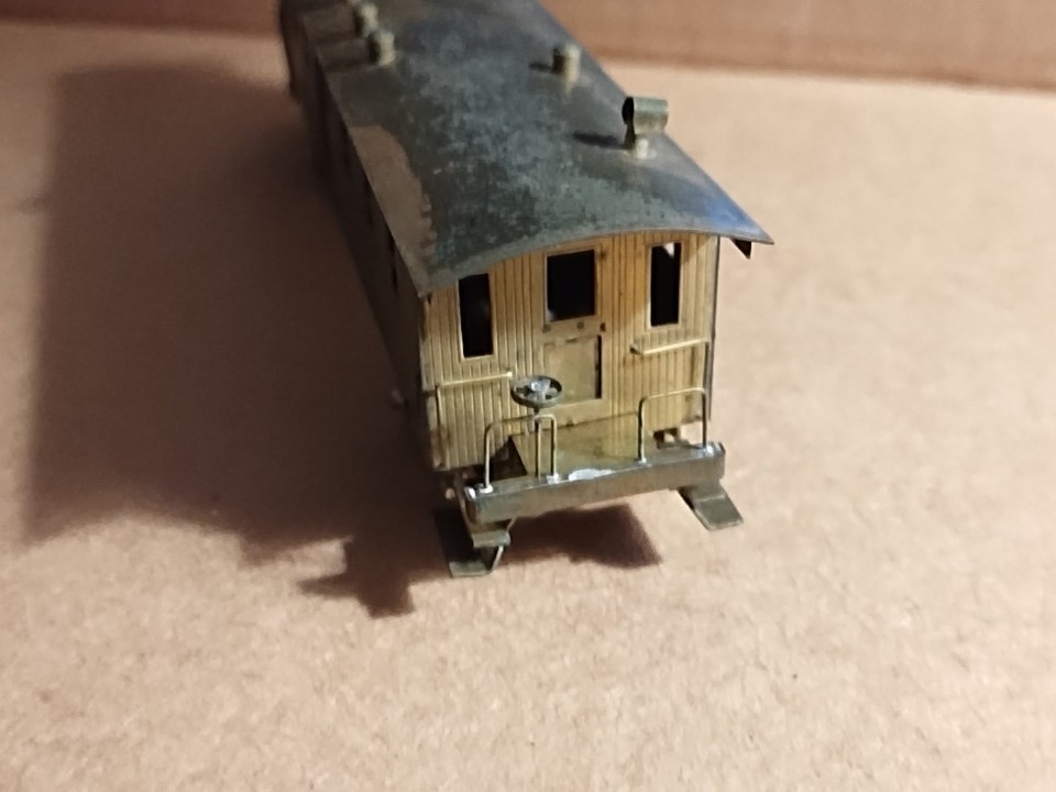 Takara Int'l Brass HO-Scale Baggage Car - Undecorated - | eBay