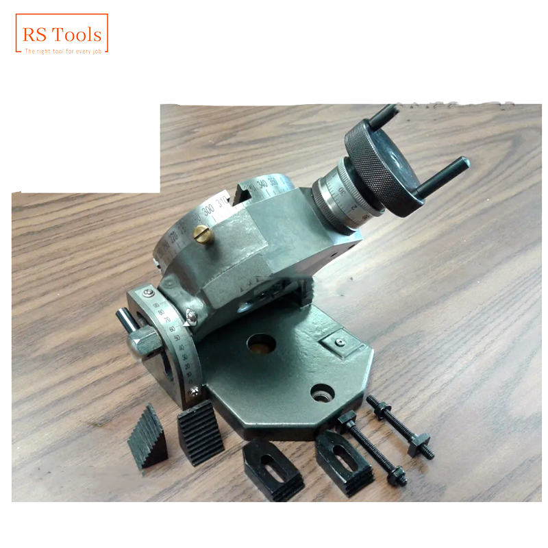 Precision Tilting Rotary Table 4" Inch With Clamping Kit USA RSTOOLS | eBay