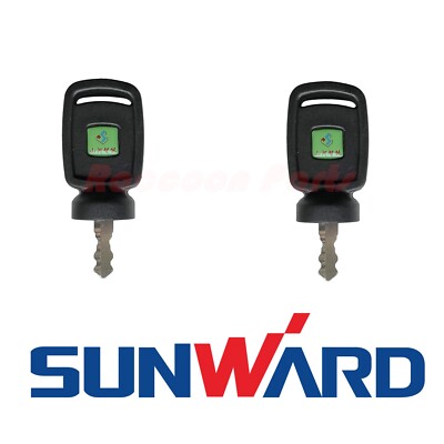 Sunward Excavator Ignition Key with OEM Logo 14607 Heavy Equipment Key ...
