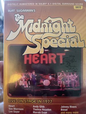 The Midnight Special Live on Stage 1977 Heart Van Morrison DVD New ...