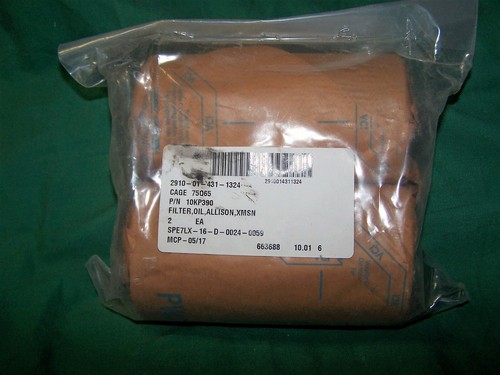 ALLISON AUTOMATIC TRANSMISSION FILTERS 10KP390, NSN 2910-01-431-1324 | eBay