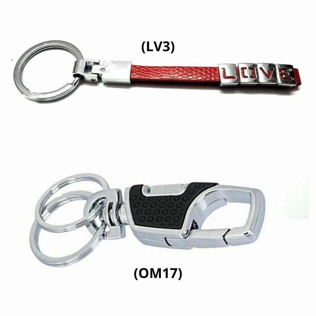 2pcs New Omuda &Love Combo Key Chain Locking for heavy Keychain Bikes ...