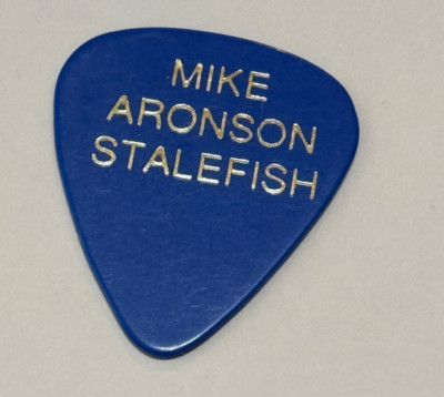 STALEFISH MIKE ARONSON GUITAR PICK VINTAGE 1980S TOUR DAYTONA BEACH FL ...