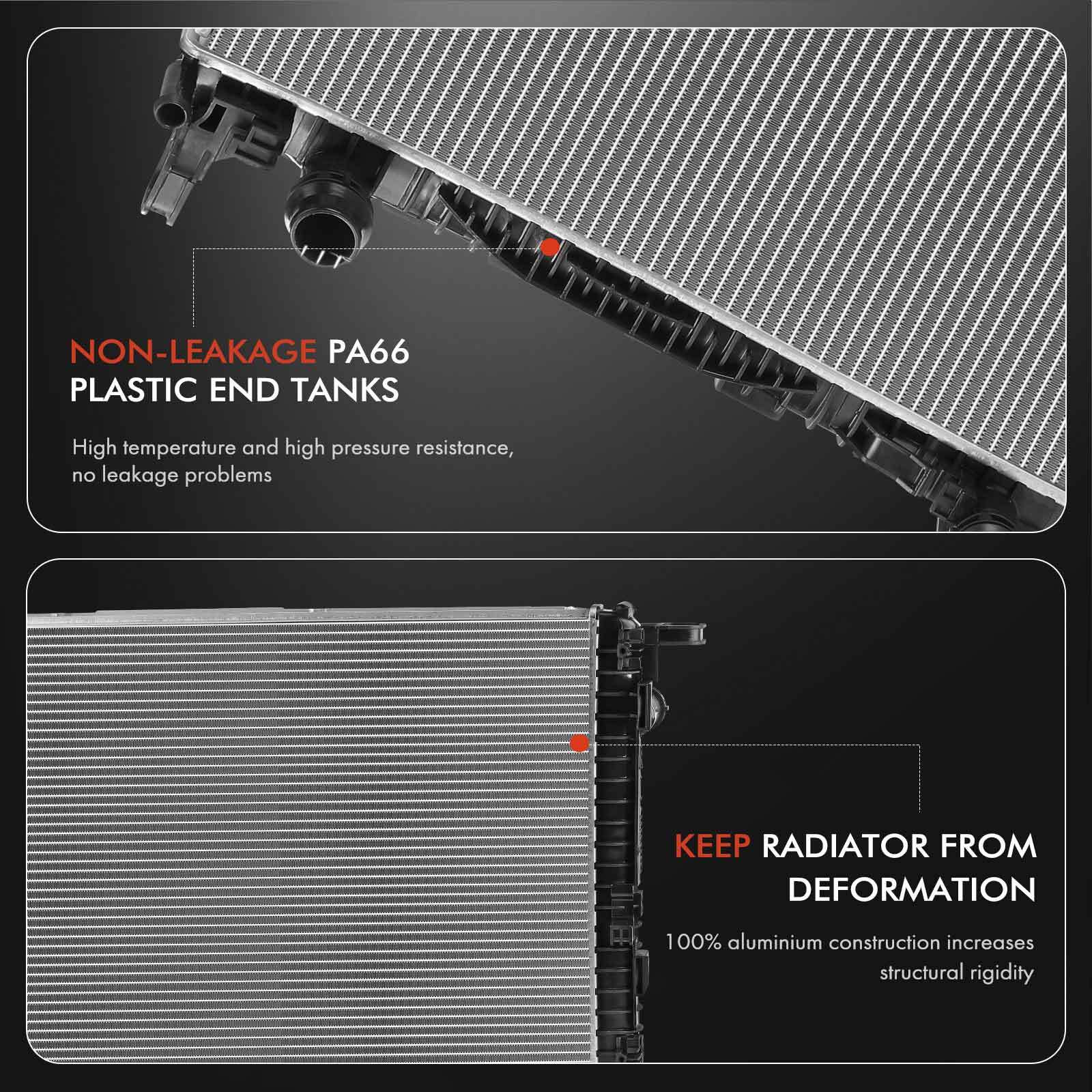 Radiator for Audi A4 8W5 B9 8WC 8WD A5 F53 F5P F57 A6 C8 4A2 A7 4KA Q5 ...