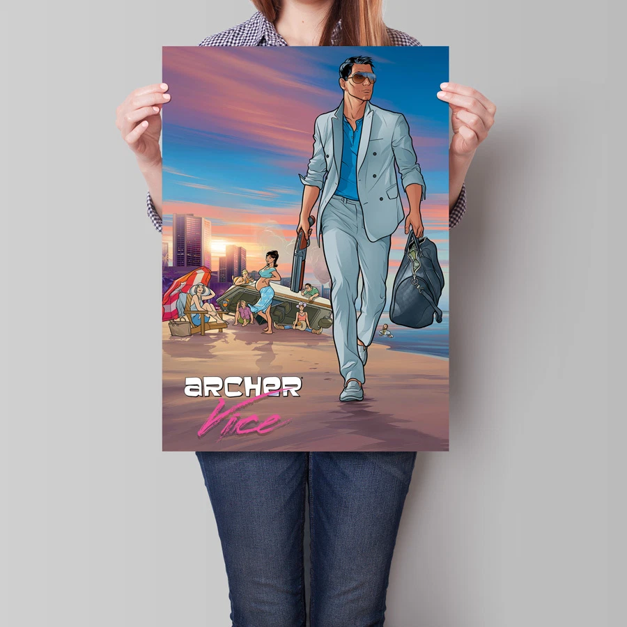 Archer Vice Wallpaper