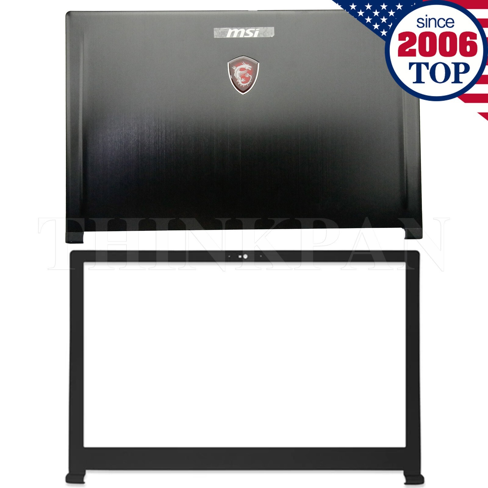 New MSI GS63 MS-16K5 16K2 GS63VR STEALTH PRO LCD Back Cover Lid Front ...