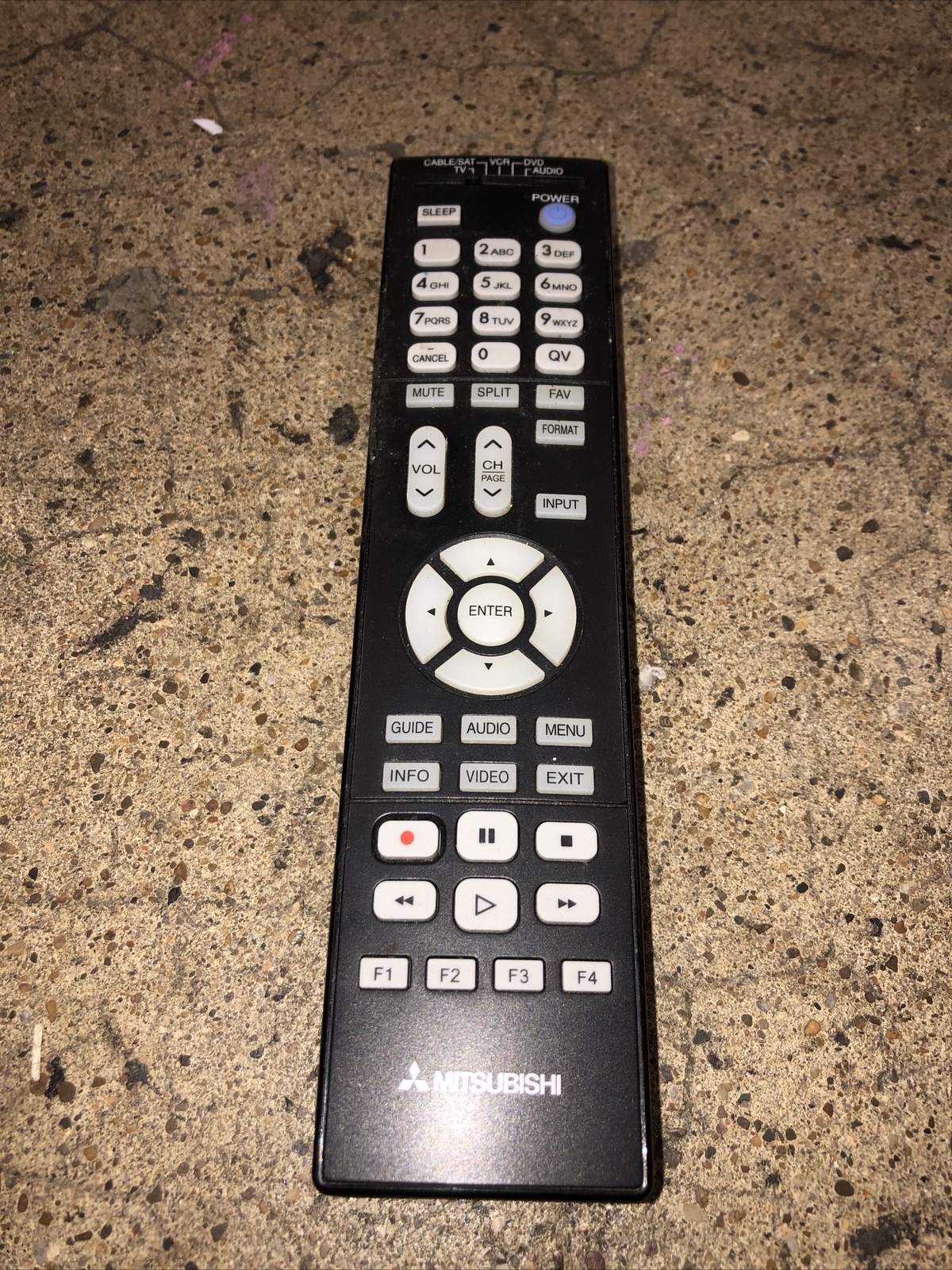 Mitsubishi 3331ra1-00 Medallion Remote Control A064803 290p137a10 for ...