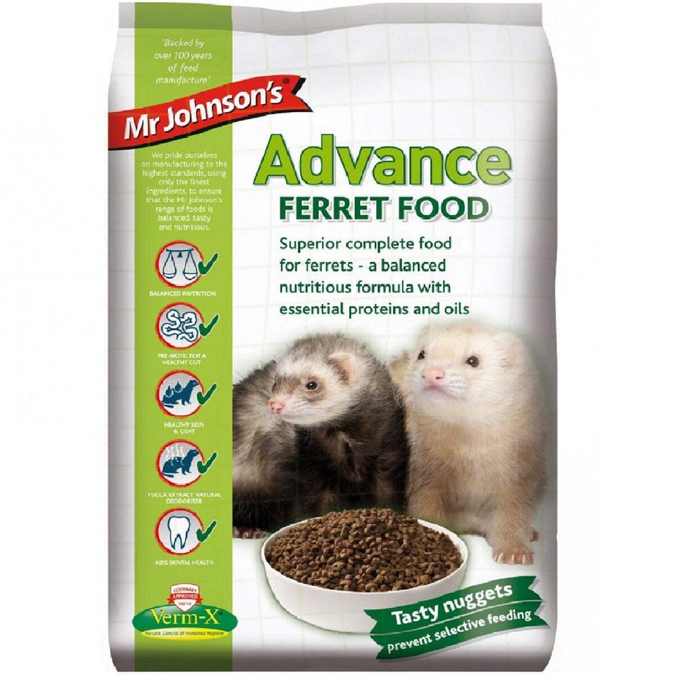 ADVANCE FERRET - (2kg) - Mr Johnsons Complete Animal Dry Feed Nuggets ...