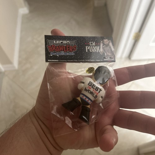 CM Punk Limited Editions Micro Brawlers Brand New In Package | eBay
