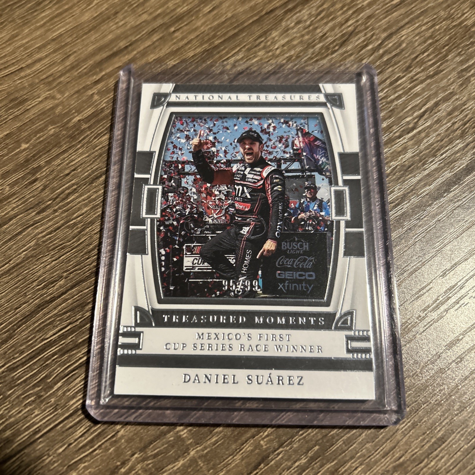 Daniel Suarez 2023 National Treasures NASCAR #25 Base /25 Price Guide ...