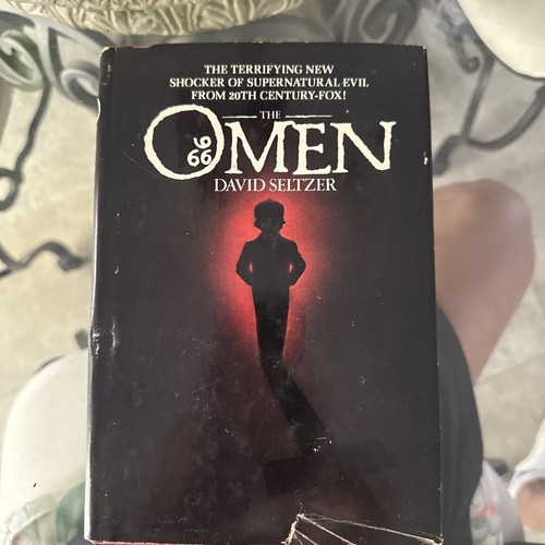 The Omen by David Seltzer 1976 BCE HCDJ Hardcover Book with Dust Jacket ...