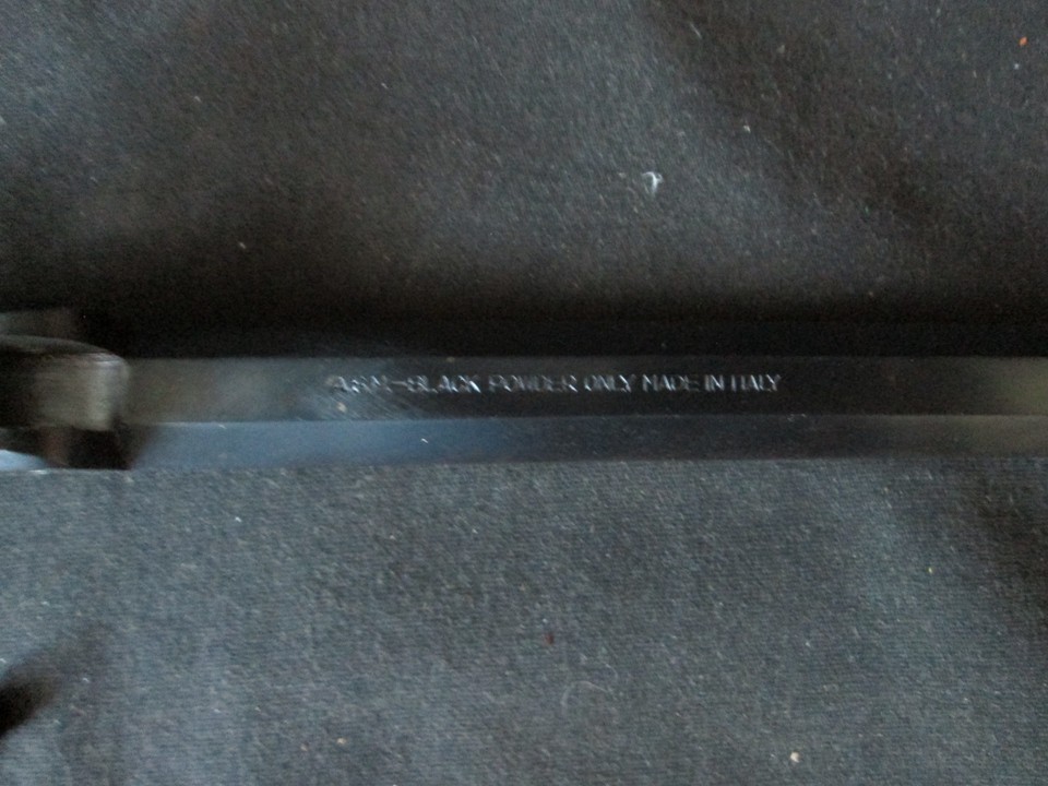 Vintage CVA .36 Caliber ASM Black Powder Revolver Pistol Barrel ~ Italy ...