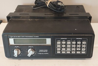 Realistic Pro 2021 200 Channel Programmable Scanner. (Police/Fire/EMT ...