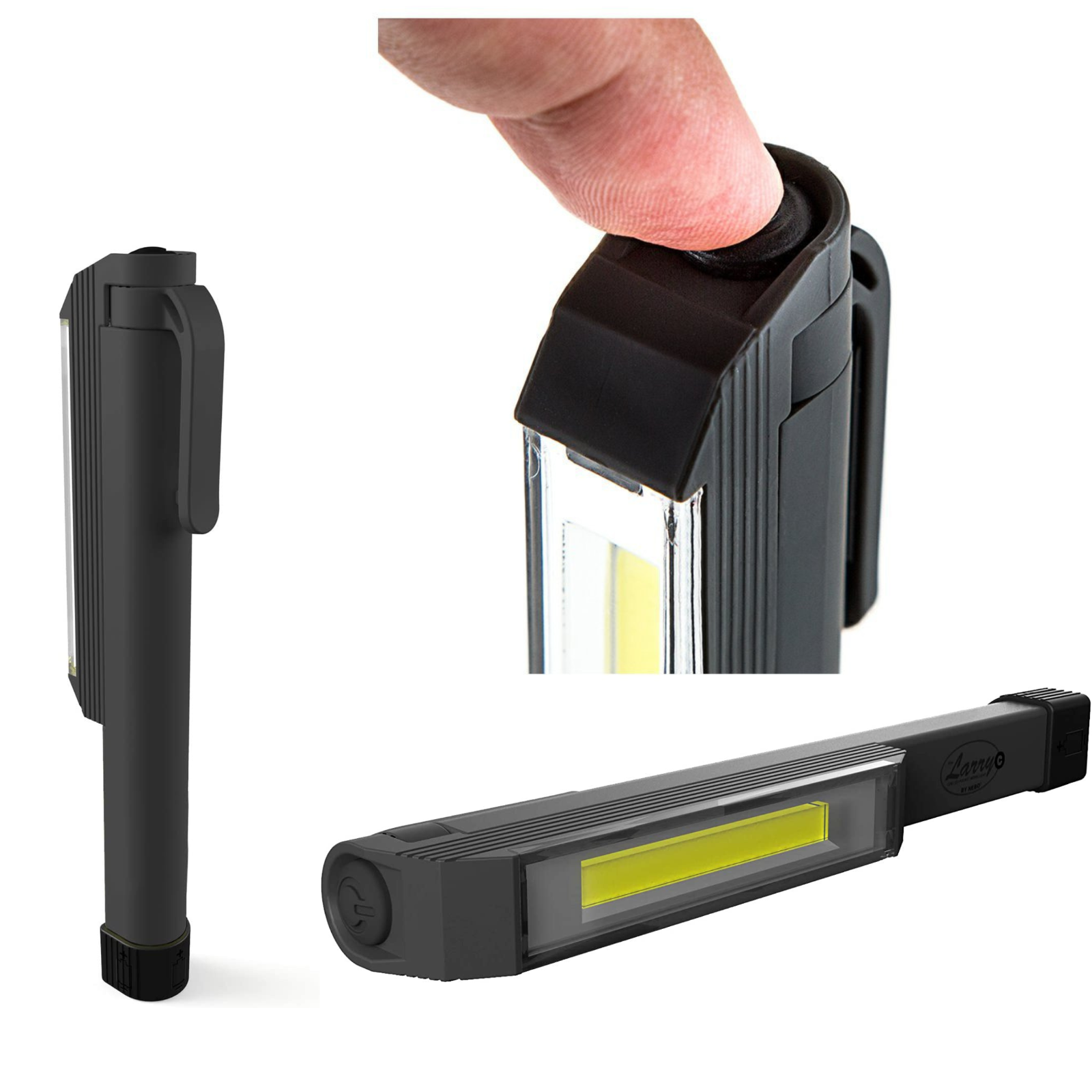 Worklight Torch Nebo Larry Flashlight Cob LED 170 Lumens 6327 Black ...