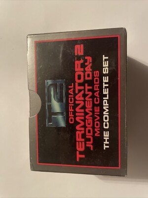 T2 Terminator 2 Judgment Day Movie Cards The Complete Factory Set #DS ...