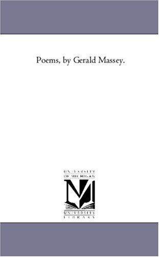 Poems, by Gerald Massey. 9781425550851| eBay