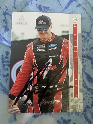 Ryan Preece autographed 2023 Panini race card #11 | eBay