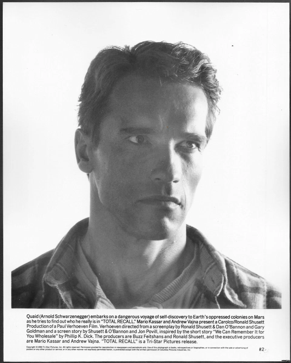 Arnold Schwarzenegger Total Recall Eyes