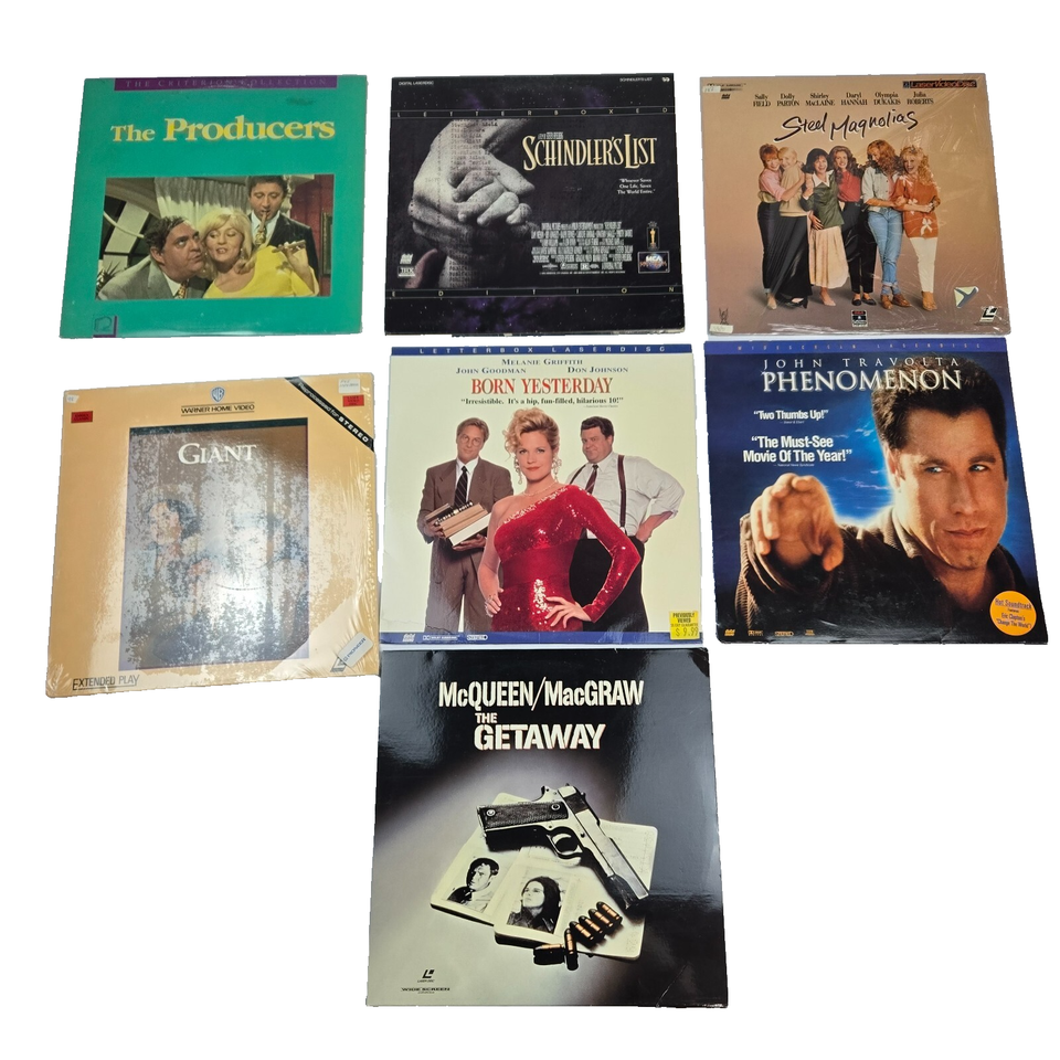 Laserdisc Lot of 13 Laser Discs - Mixed Genre - Classic Movies | eBay