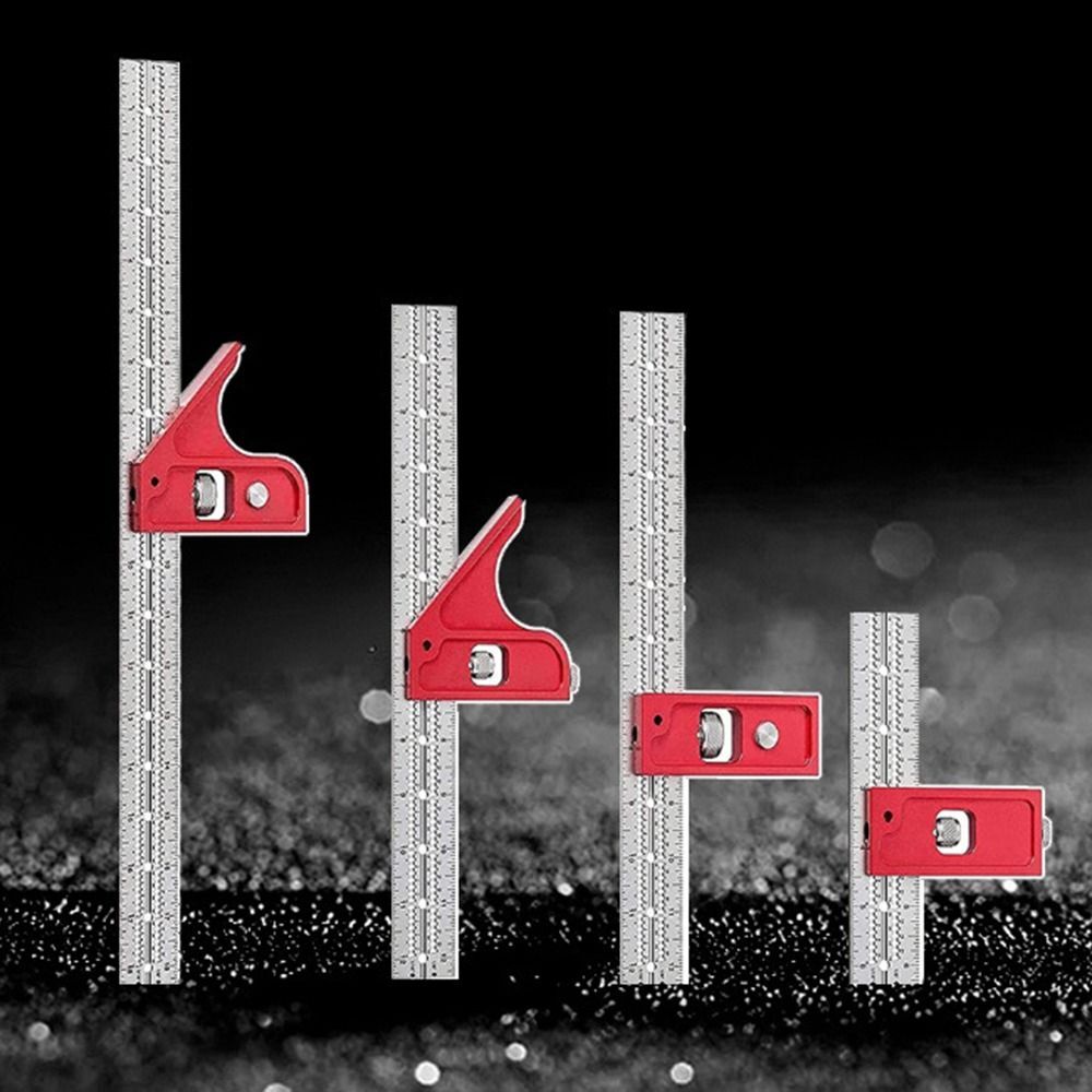 Scribing Marking Line Woodworkers Edge Ruler Angle Measuring Tool Home ...