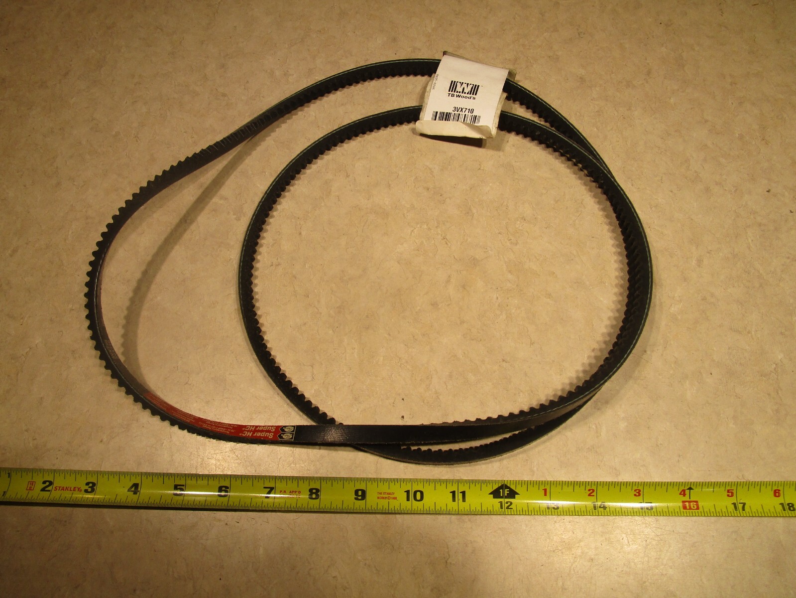 TB WOODS 3VX710 V-BELT, S0272 | eBay