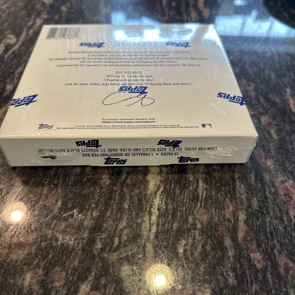 2024 Topps SHOHEI OHTANI 50-50 Club Sealed Box (10 Packs) | eBay