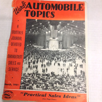 Automobile Topics Magazine Practiced Sales Ideas March 1951 052417nonrh ...