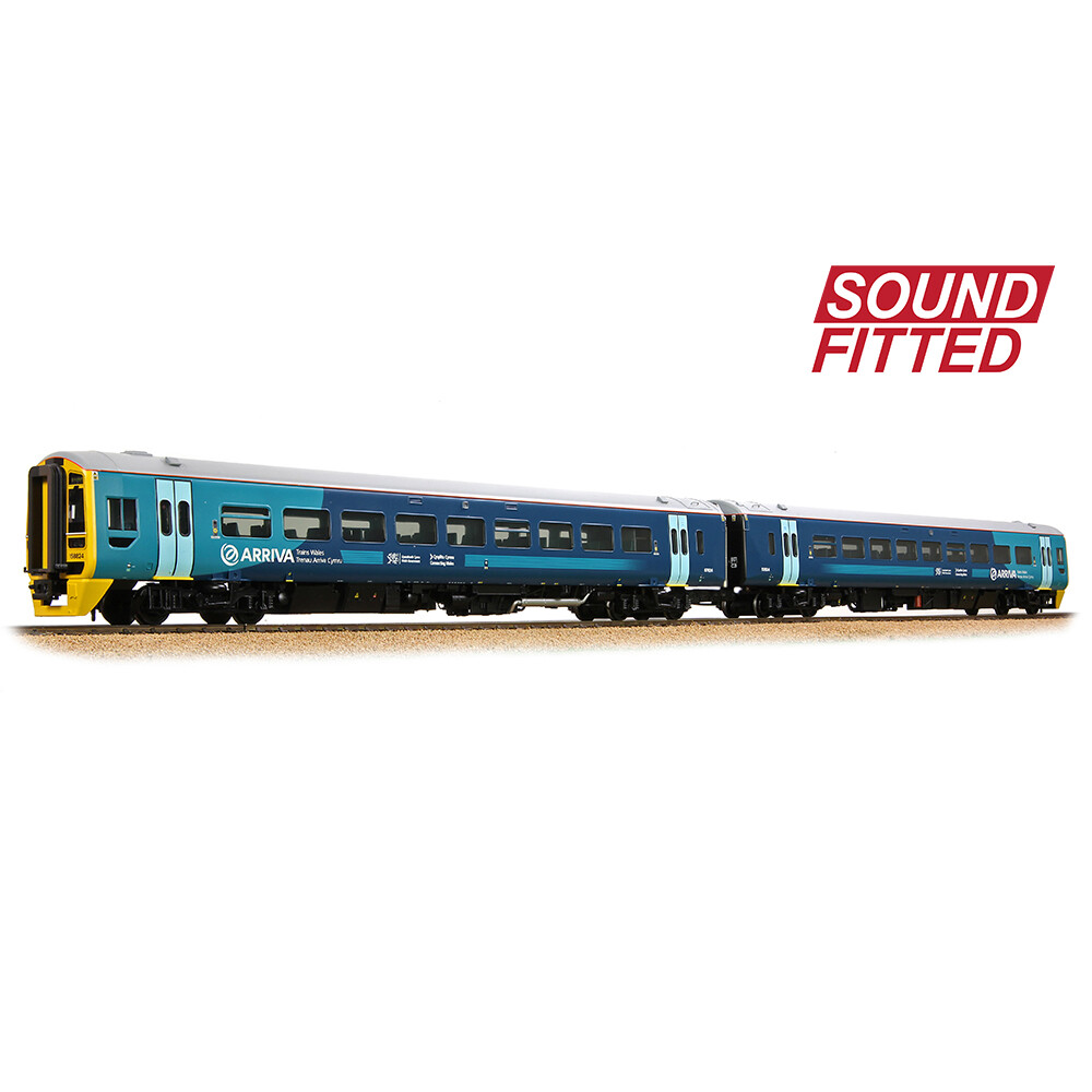 Bachmann Branchline 31-511ASF Class 158 2-Car DMU Arriva Trains Wales ...