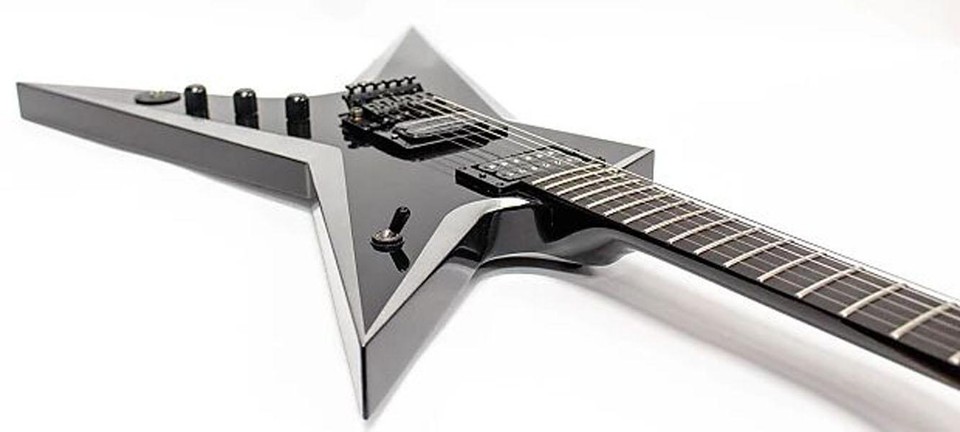 Hot Sale Wash Dime Stealth Black Metallic Silver Electric Guitar ...