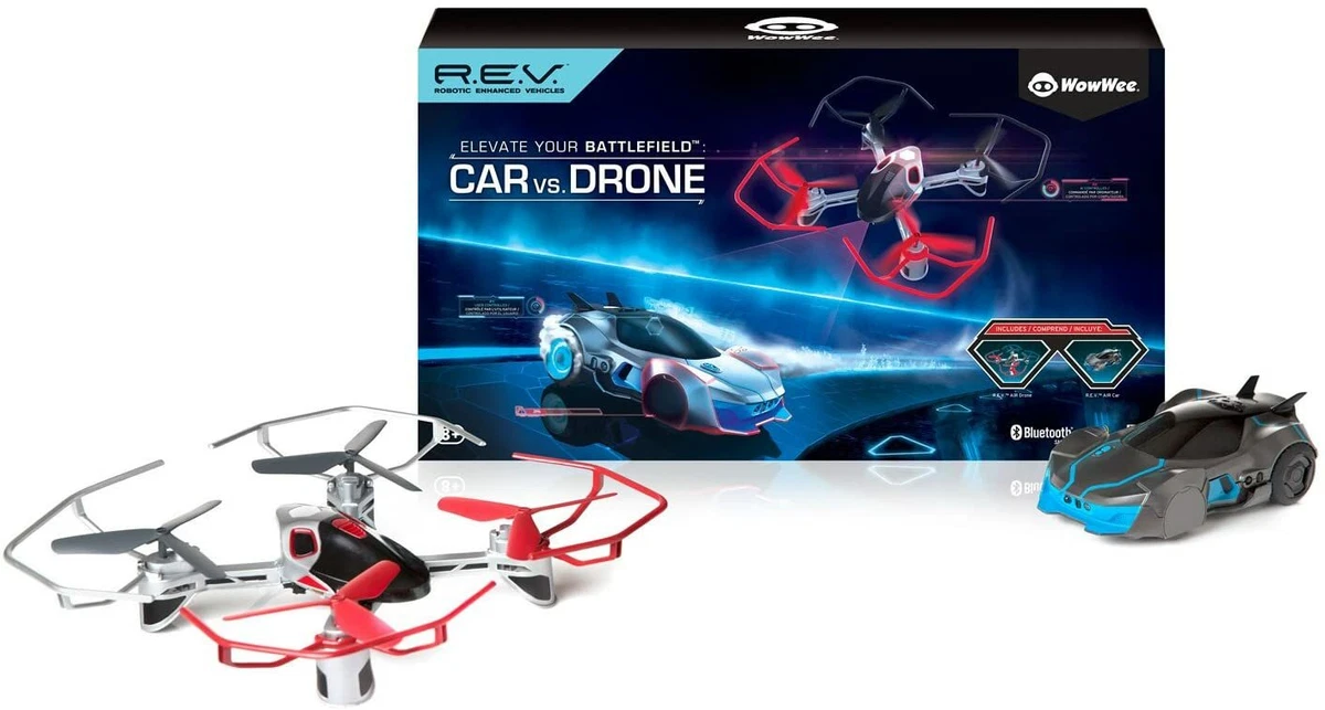 WowWee Car Drone RC AI Robotic Enhanced Vehicles 0442 NIB , 48% OFF