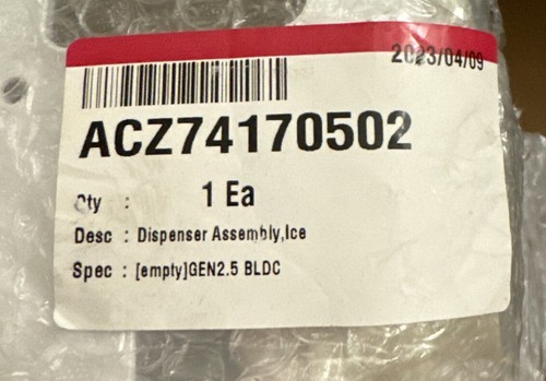 ACZ74170502 LG Dispenser Assembly,ice OEM ACZ74170502 | eBay