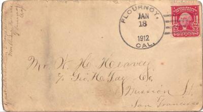 California Flournoy 1912 4a-bar 1908-1966 Edge wear. | eBay