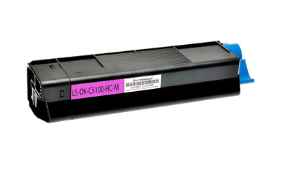 TONER C3100 MAGENTA COMPATIBLE POUR OKI C3100 C3200 C5100N C5200N C5300 ...