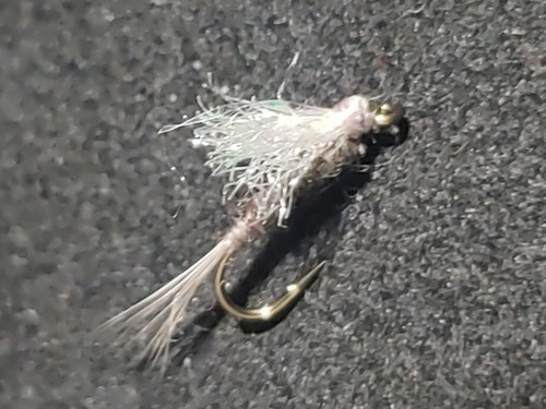 NYMPH RS2 SIZE 18 GRAY FLY FISHING FLIES TROUT PATTERN TAILWATER ...