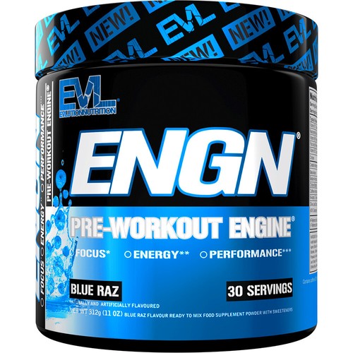 EVL ENGN: Hardcore Pre Workout Energy Drink Mix with Creatine for ...