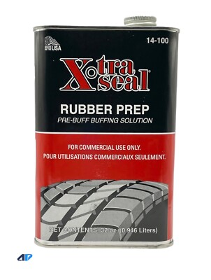 Xtra Seal 14-100 Rubber Prep Liquid Pre Buff Rubber Tire Cleaner 32oz ...