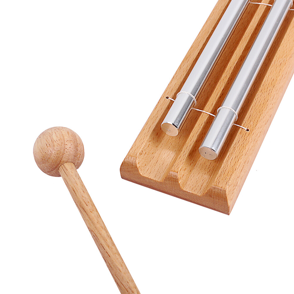 With Mallet Gift Bell Meditation Chime Musical Wooden Percussion ...