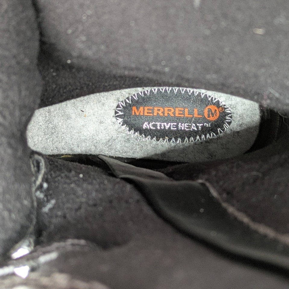 Merrell Performance Footwear Womens 6.5 Snow Boots 12.5" Lace-up Side ...