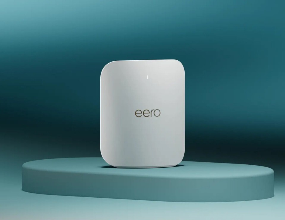 eero PRO 7 (FRONTIER) Tri-Band Mesh Wi-Fi 7 Router - White, (Individual ...