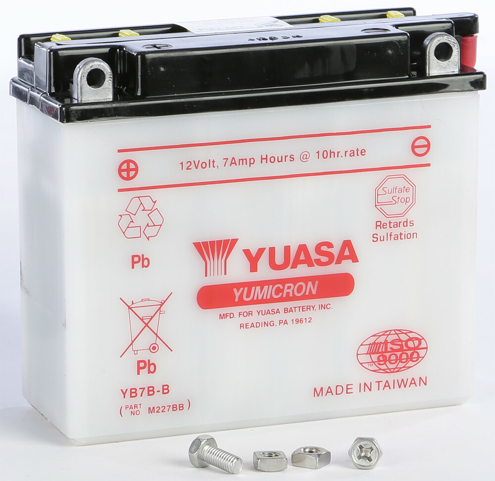 Yuasa Yumicron Performance Battery Dry For Yamaha TTR225 1999-2004 ...
